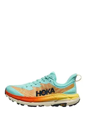 Hoka One One Mafate Speed 4 Sneakers - Green/orange