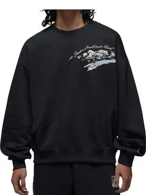 JORDAN Holiday 2025 Long Sleeve T-shirt 'mountainside - Black