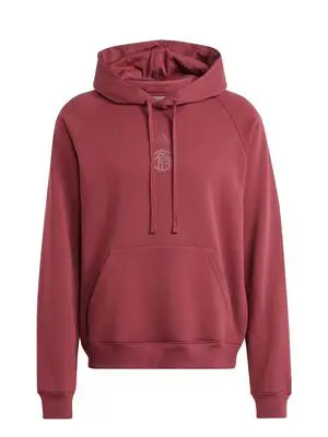 Adidas Fc Bayern Lifestyler Hoodie - Burgundy