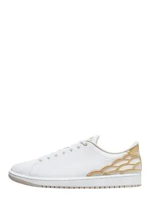 JORDAN 1 Centre Court Sneakers - White/gold