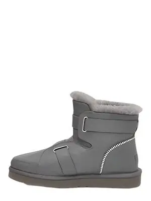 UGG Mini Buckle Short Boots - Grey