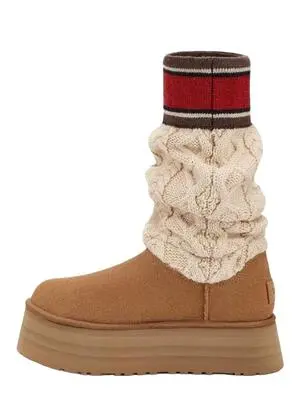 UGG UGG Classic Sweater Letter Boot