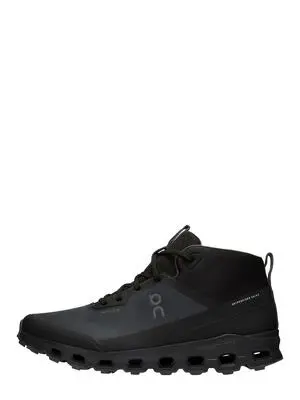 On Cloudroam Waterproof High Top Sneakers - Black/eclipse