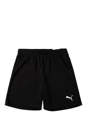 PUMA Running Shorts With Logo Detail - Black