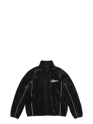 Supreme Velour Mesh Track Jacket - Black