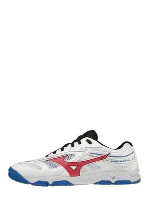 Mizuno Wave Medal 6 Athletic Shoes - White/red/blue