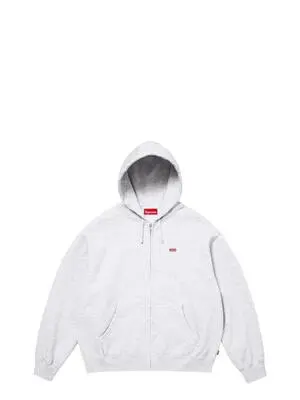 Supreme Ss26 Small Box Zip Up Hooded Sweatshirt 'ash - Grey