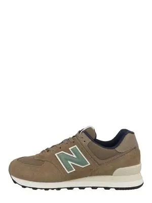 NEW BALANCE 574 Athletic Sneakers - Brown