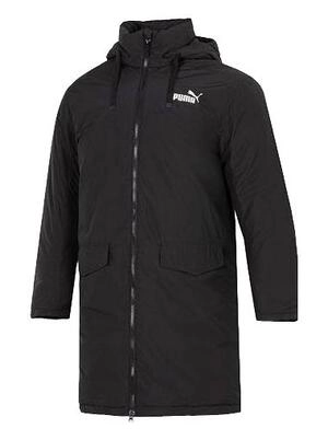 PUMA PUMA Padded Down Jacket With Logo Black