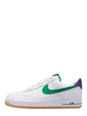 Nike Force 1 '07 Low Top Sneakers - White/green/purple