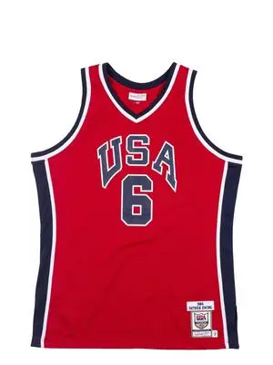 Mitchell & Ness Team Usa 1984 Patrick Ewing Basketball Jersey - Red