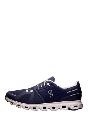 On Cloud 6 Athletic Shoes - Midnight Navy/white