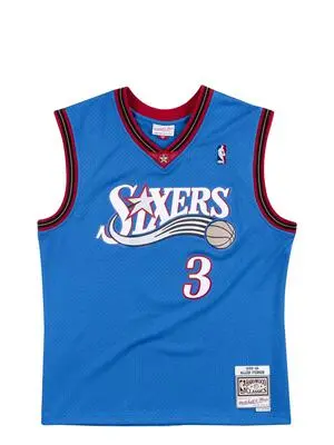 Mitchell & Ness Mitchell & Ness X NBA Philadelphia 76ers 1999-2000 Swingman Jersey - Allen Iverson #3 Blue