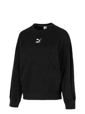 PUMA PUMA Better Classic Relaxed Crewneck Pullover Black
