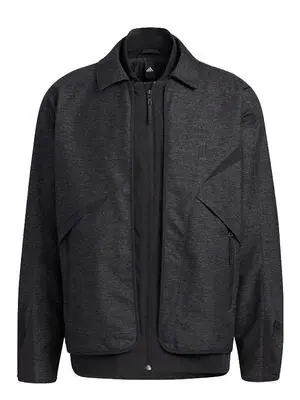 Adidas Wuji Sports Casual Windproof Jacket - Black