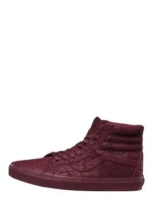 VANS Sk8-hi Reissue Dx Snake Pattern High Top Sneakers - Red