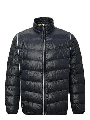 CONVERSE Stand Collar Light Puffer Jacket - Black