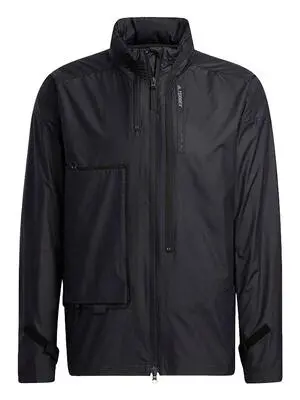 Adidas Hooded Zipper Jacket - Black