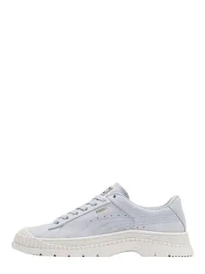 PUMA Utility Suede Heather Low Top Sneakers - Blue