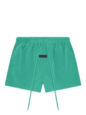 Fear Of God Crinkle Nylon Running Short - Mint Leaf