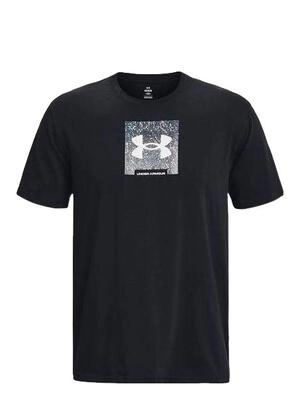 Under Armour Boxed Heavyweight T-shirt 'black - Black/grey