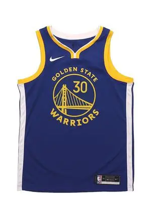 Nike Golden State Warriors Stephen Curry #30 Fan Edition Jersey - Blue