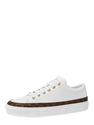 LOUIS VUITTON Stellar Calfskin Sneakers - White