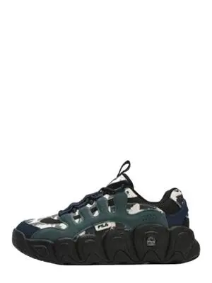 FILA X Croissant Etudes Chunky Sneakers - Green/black/white