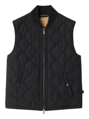 Burberry Quilted Nylon Gilet - Black