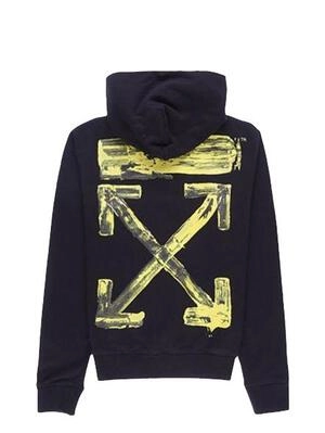 Off-White Acrylic Arrows Slim Hoodie - Black