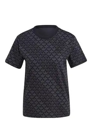 Adidas Trefoil Monogram Tee - Black
