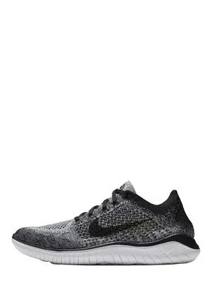 Nike Nike Free RN Flyknit 2018 Athletic Sneakers White/black