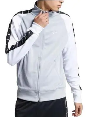 Nike Logo Stand Collar Jacket - White