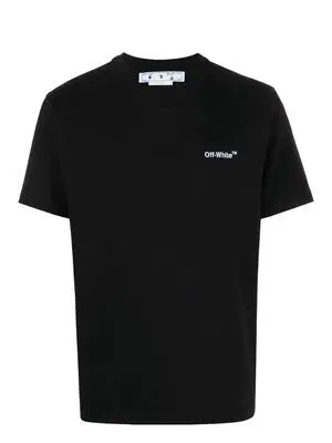 Off-White Helvetica Short-sleeve Tee - Black/white