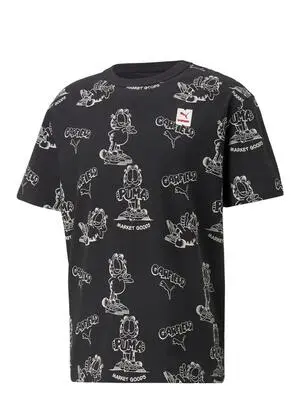 PUMA X Garfield Printed Tee - Black