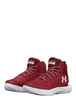 Under Armour Curry 3zer0 Basketball High-top Sneakers - Red
