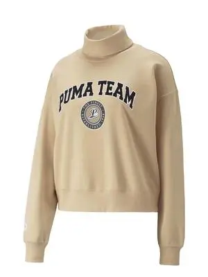 PUMA PUMA "Puma Team" Logo High Neck Sweatshirt