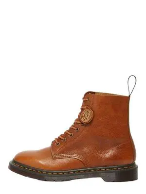 Dr. Martens Dr. Martens Pascal Leather Ankle Boots Brown