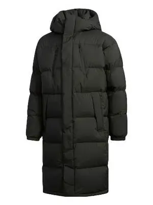 Adidas Puffy Long Down Coat - Dark Brown