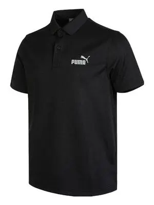 PUMA Essentials Polo Shirt - Black