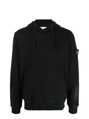 Stone Island Hoodie - Black