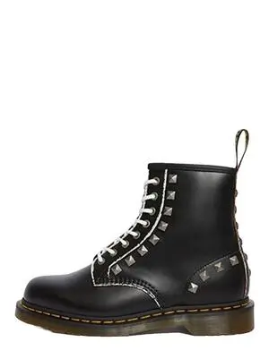 Dr. Martens 1460 Studded Lace-up Boots - Black