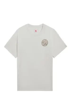 LI-NING Love Nature Graphic T-shirt 'beige - Beige/brown