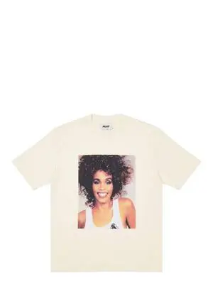 PALACE Character Pattern Round Neck Short Sleeve - White