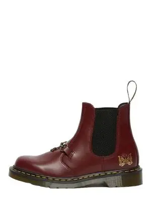 Dr. Martens 2976 Needles Snaffle Chelsea Boots - Cherry Red
