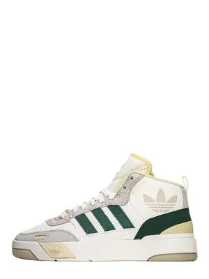 Adidas Originals Post Up Mid Top Sneakers - White/green/yellow
