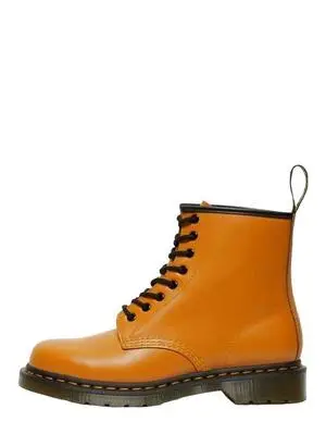 Dr. Martens 1460 Smooth Leather Lace-up Boots - Orange