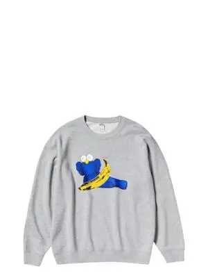 Uniqlo Kaws X Warhol Graphic Sweatshirt - Grey