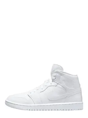 JORDAN Air Jordan 1 Mid "Triple White" Sneakers White