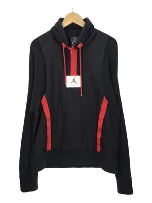 Nike X Union Jordan Flight 1/2 Zip Jacket - Black/red